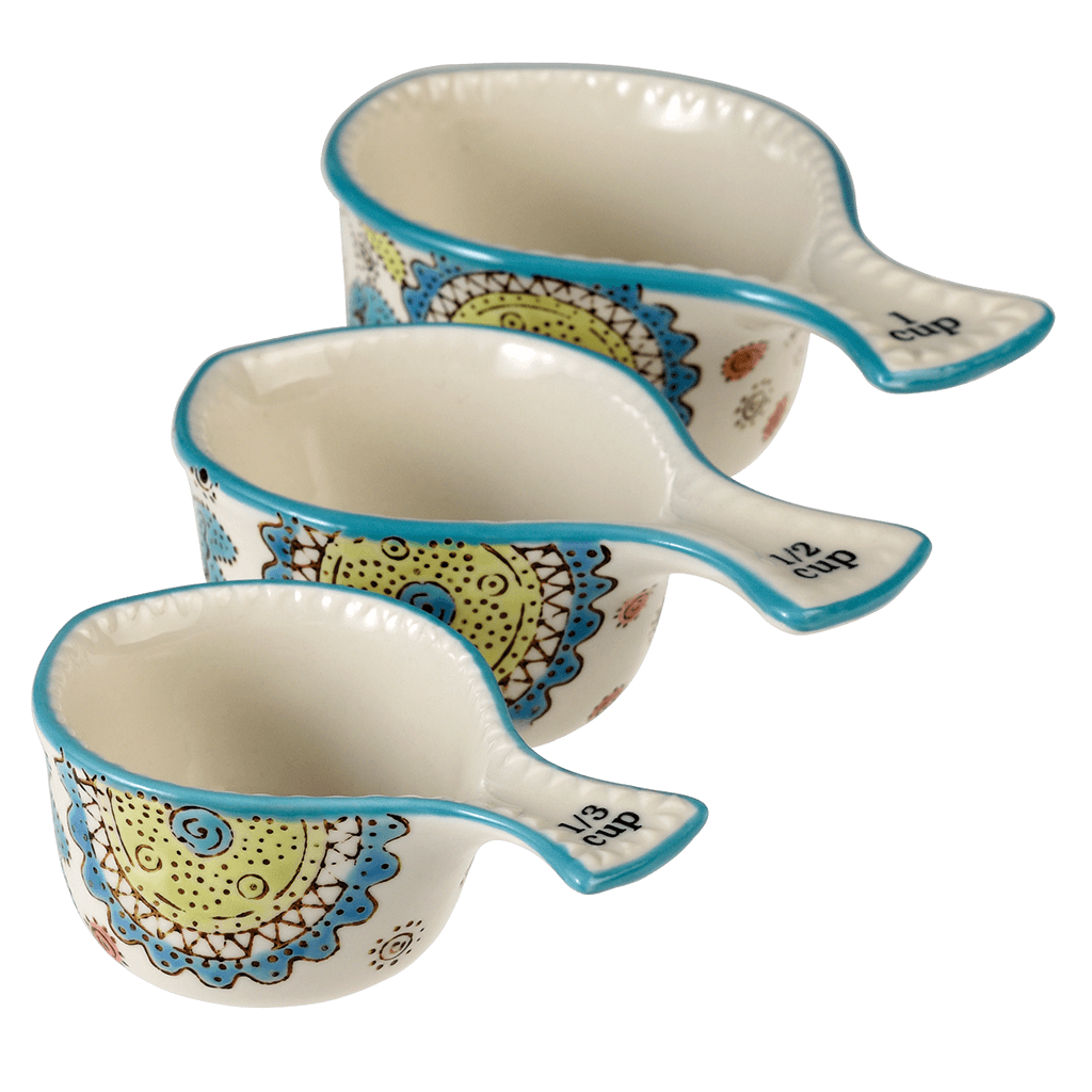 Set Of Three Measuring Cups | ﻿Rex London