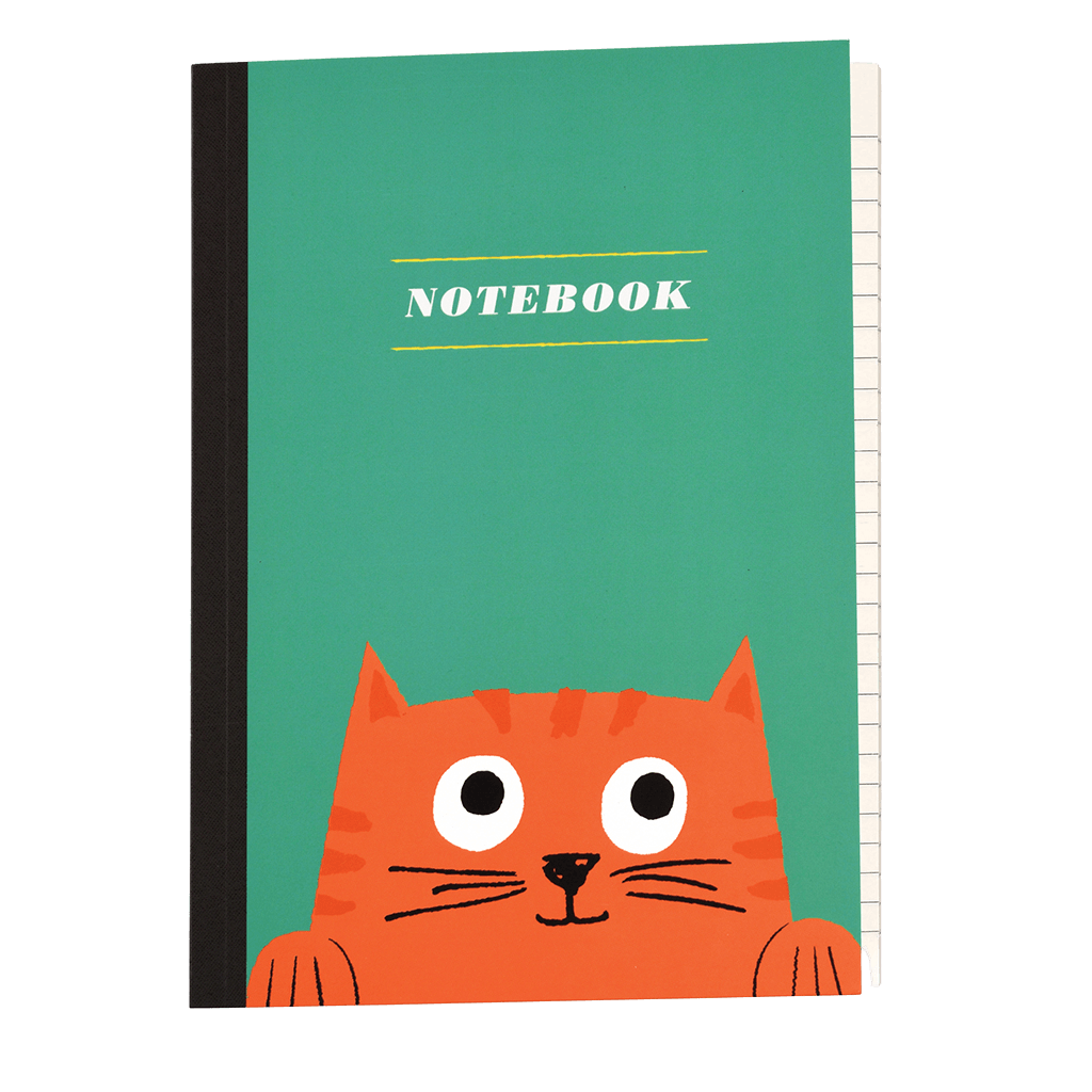 Chester The Cat A5 Notebook | ﻿Rex London