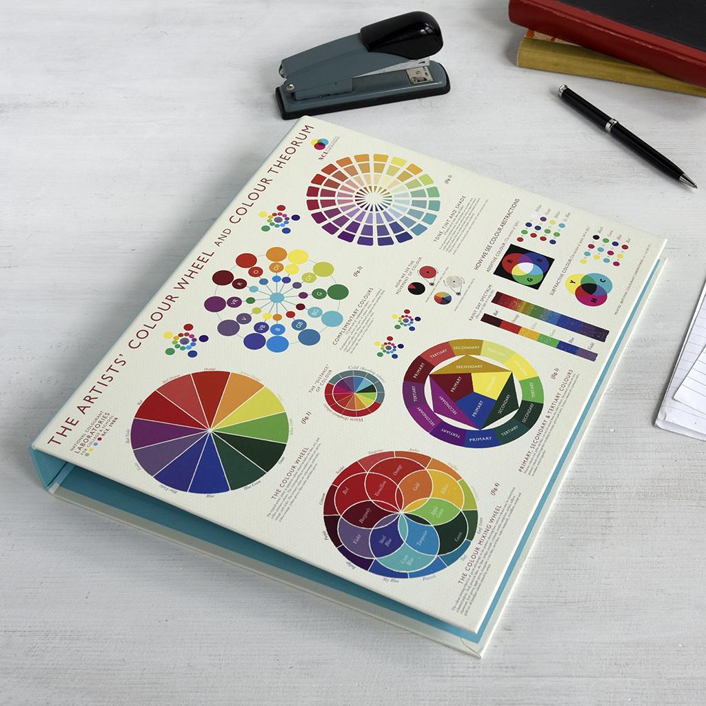 Colour Wheel Ring Binder | ﻿Rex London
