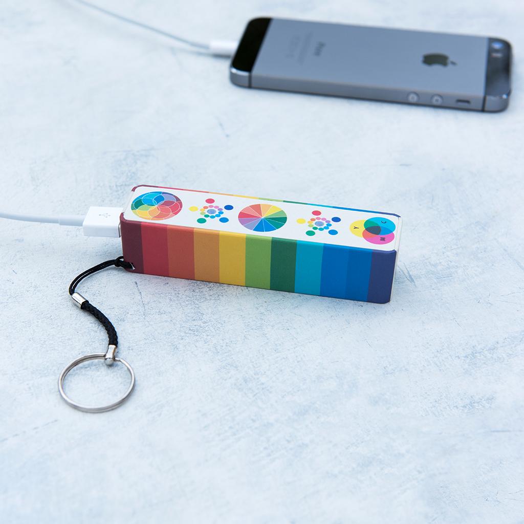Colour Wheel Usb Portable Charger | ﻿Rex London