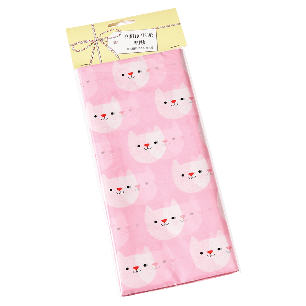Cookie The Cat Tissue Paper (10 Sheets) | ﻿Rex London