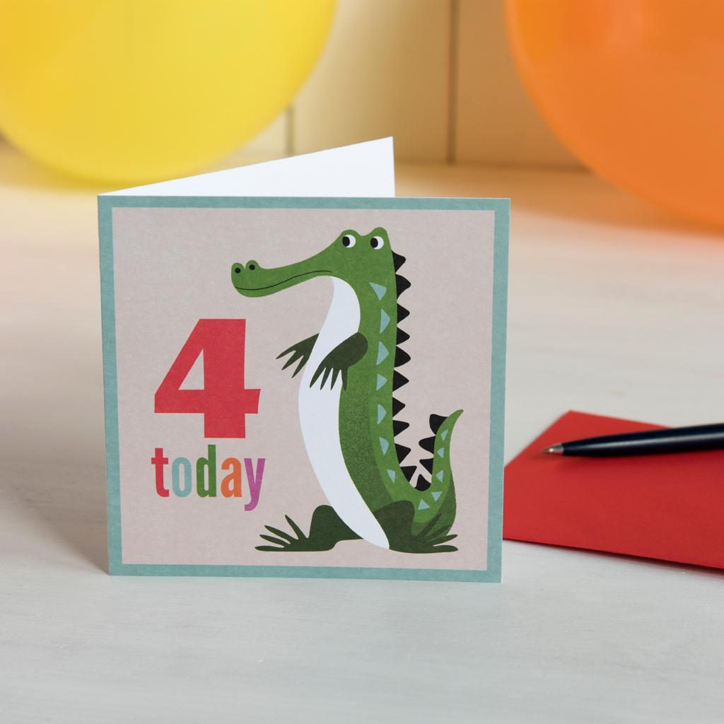 ﻿Crocodile Card | ﻿Rex London