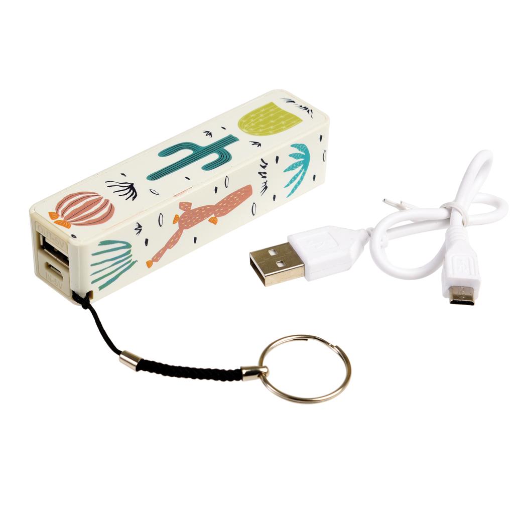 Desert In Bloom Portable Usb Charger | ﻿Rex London