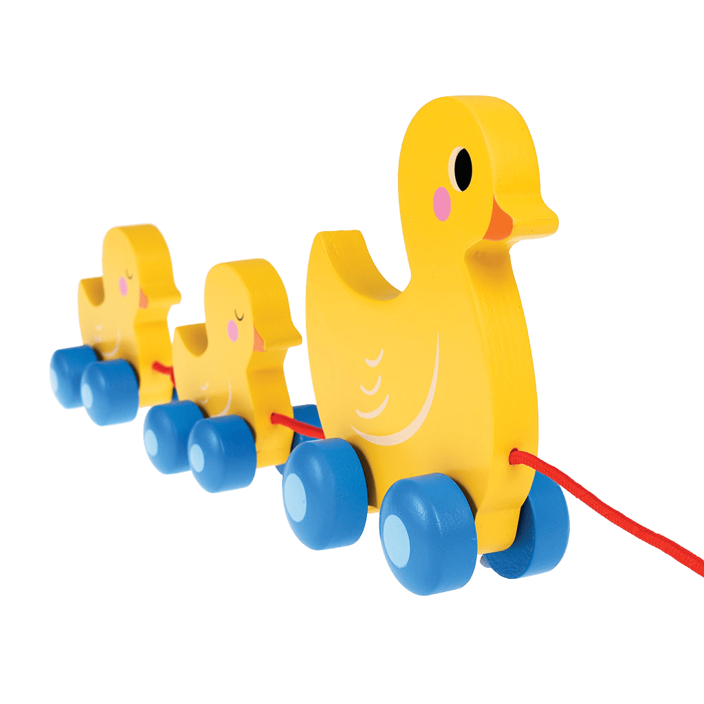 Duck Family Wooden Pull Toy | ﻿Rex London