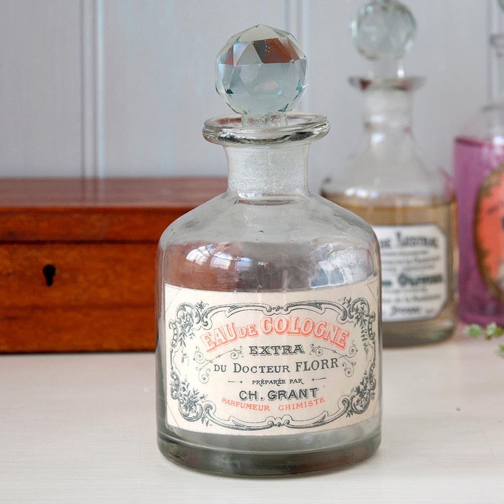 Eau De Cologne Glass Perfume Bottle | ﻿Rex London