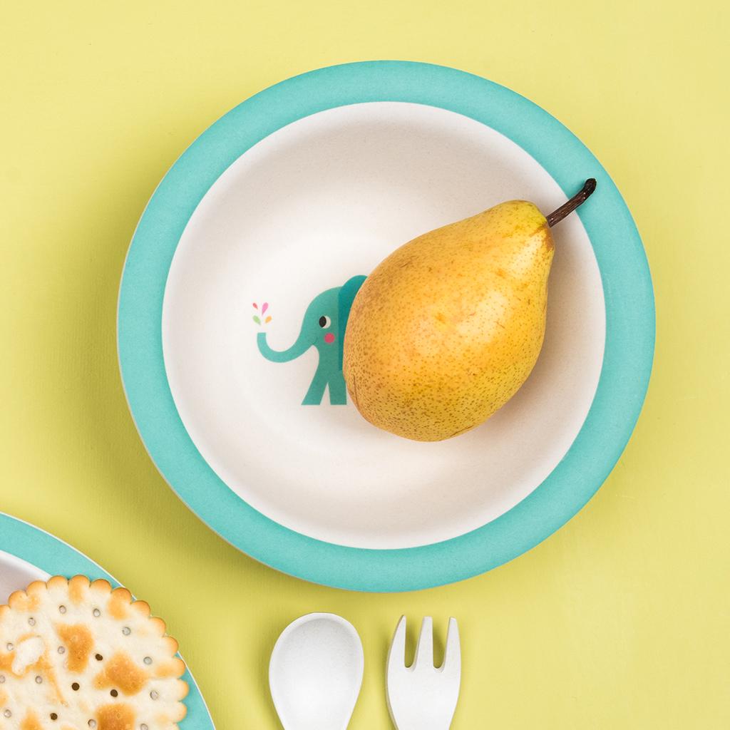 Elvis The Elephant Bamboo Bowl | ﻿Rex London