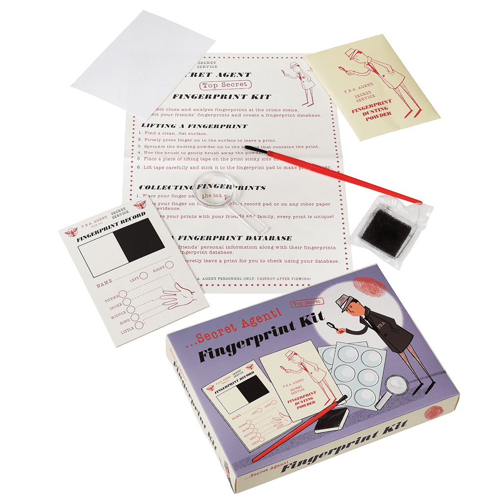 ﻿Secret Agent Fingerprint Kit | ﻿Rex London