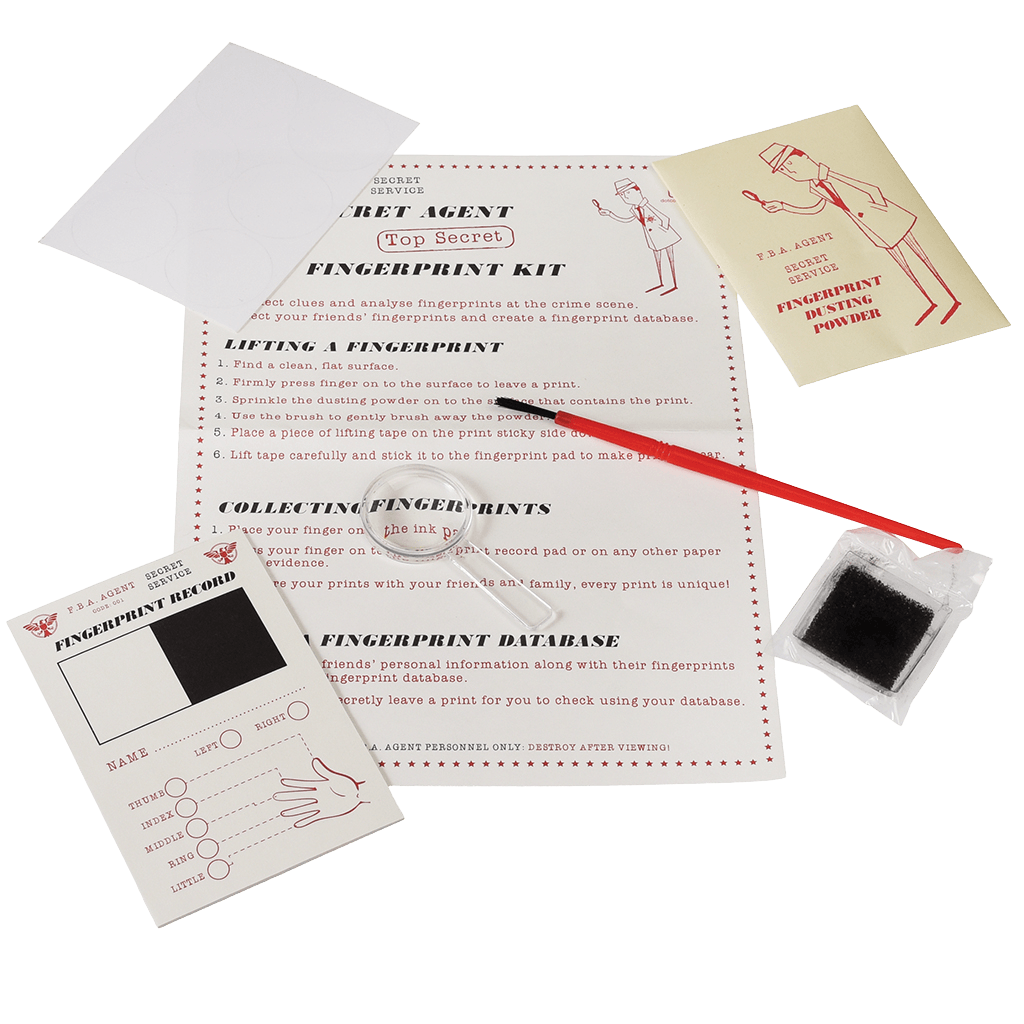 Secret Agent Fingerprint Kit | ﻿Rex London