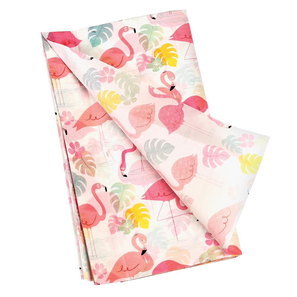 Flamingo Bay Tissue Paper (10 Sheets) | ﻿Rex London