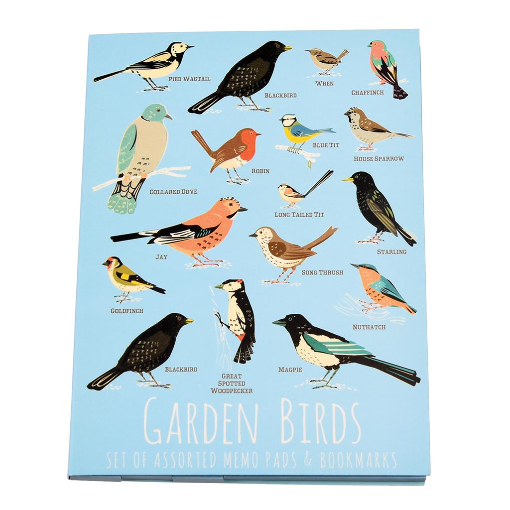 Garden Birds Memo Pads | ﻿Rex London