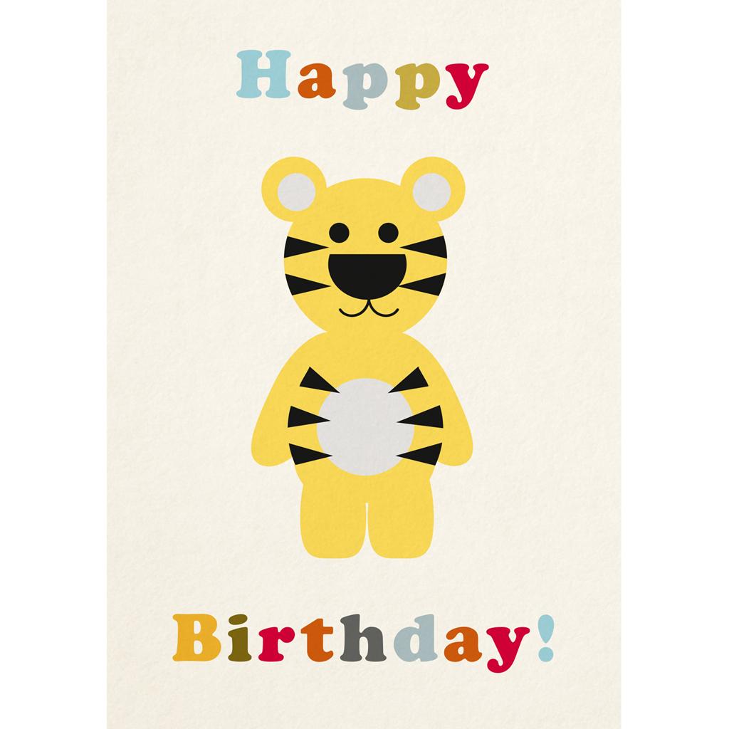 Jelly Cubs Happy Birthday Card | Rex London Jelly Cubs Happy Birthday Card | Rex London
