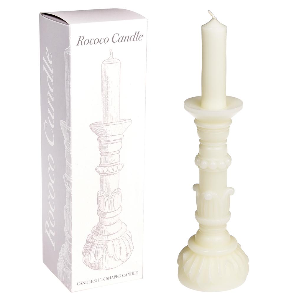 Ivory Rococo Candle | ﻿Rex London