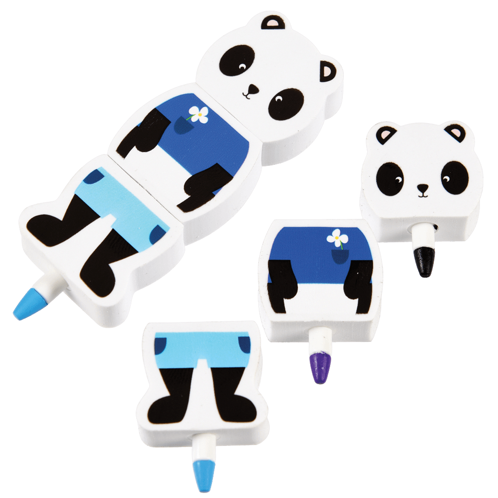Jamie The Panda Crayon & Eraser | ﻿Rex London