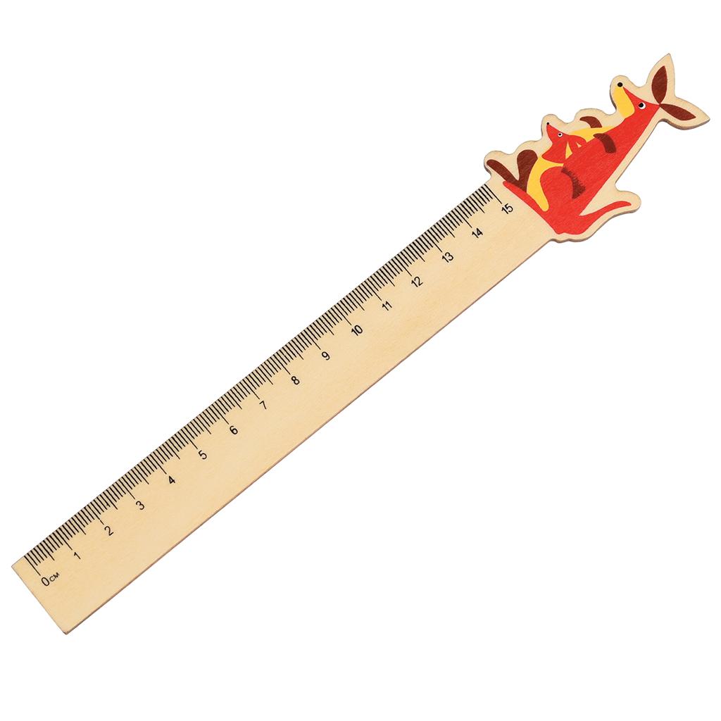 Kangaroo Wooden Ruler | ﻿Rex London