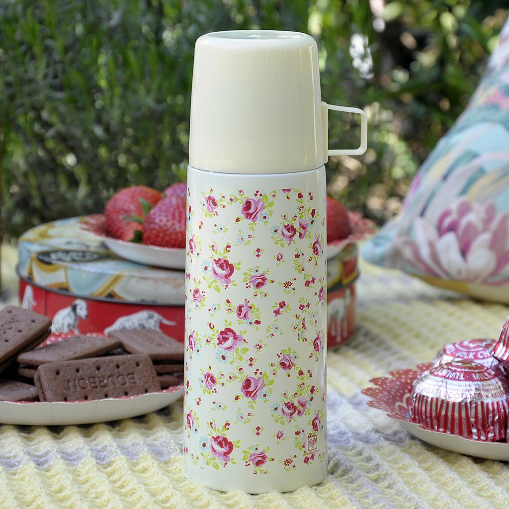 La Petite Rose Flask And Cup | ﻿Rex London