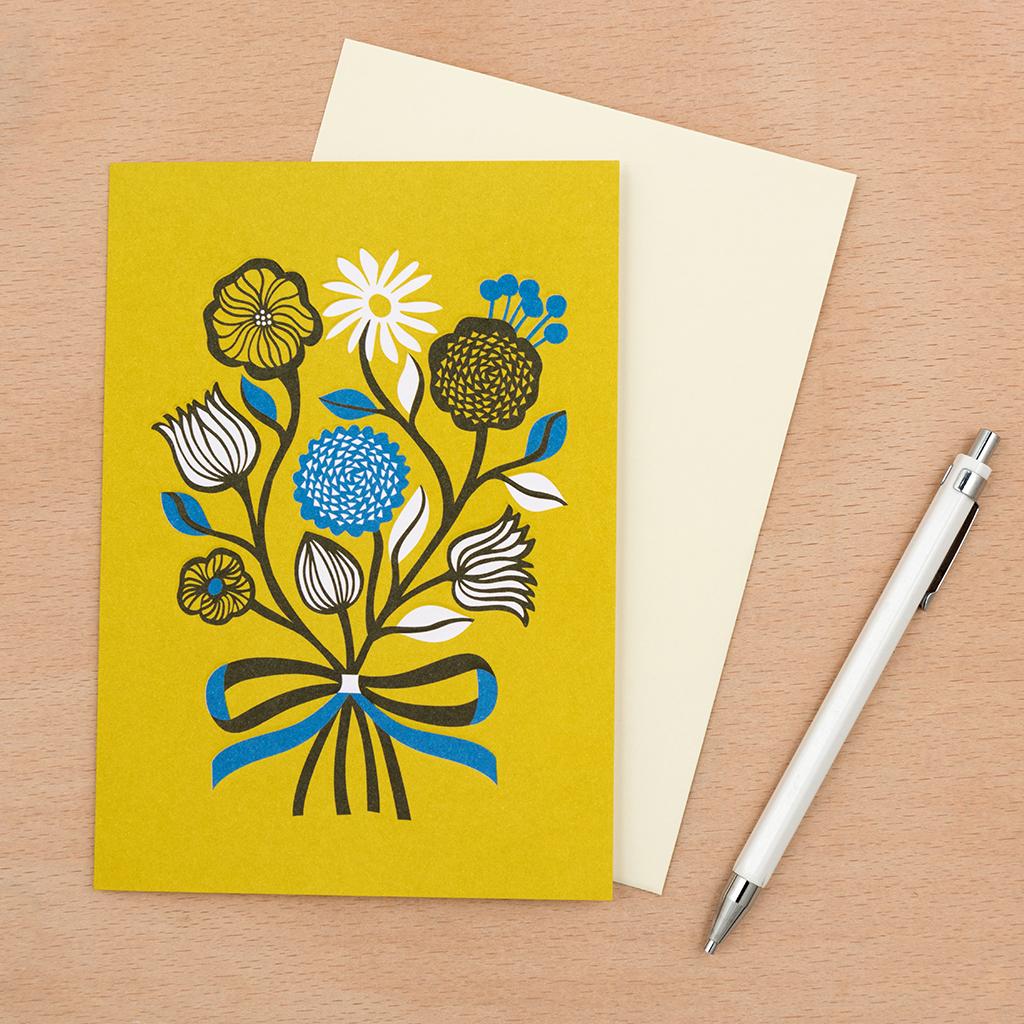 Large Bouquet Card | ﻿Rex London