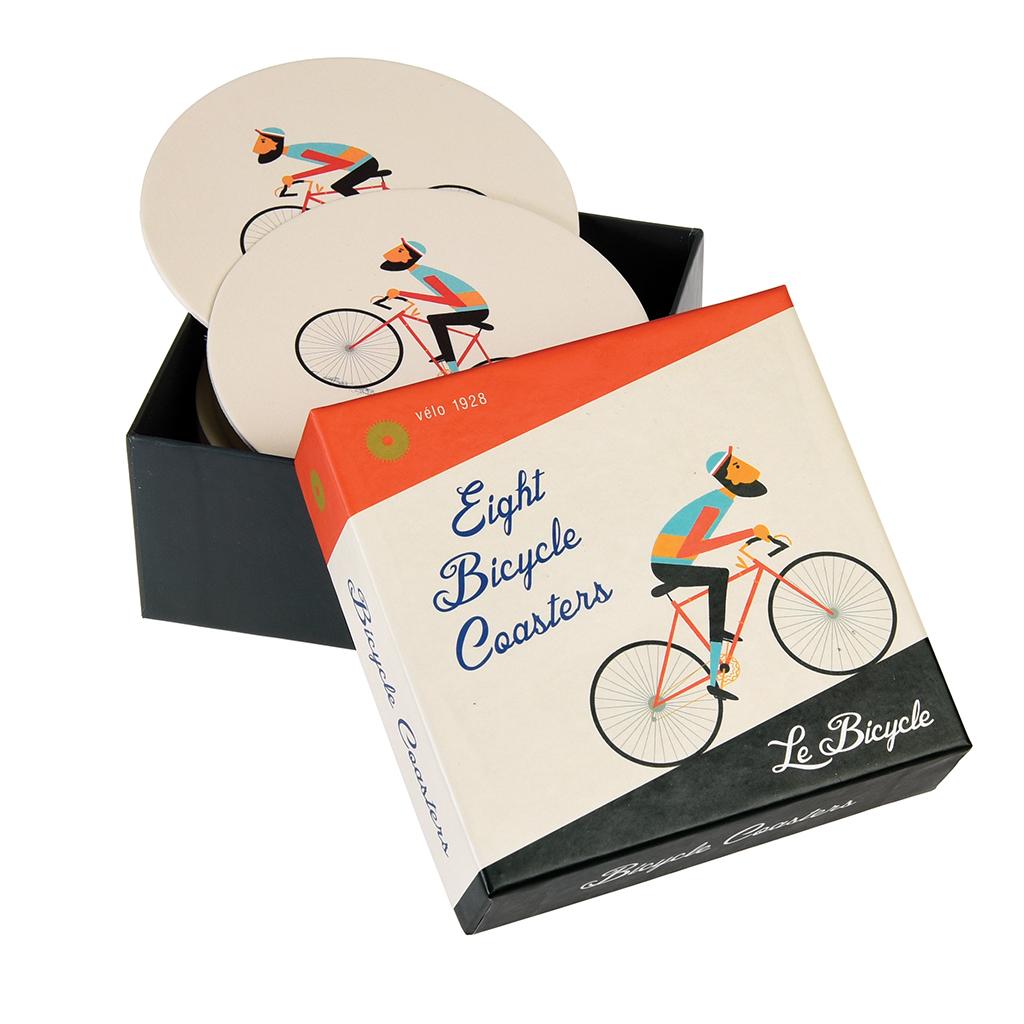 Le Bicycle Coasters (set Of 8) | ﻿Rex London