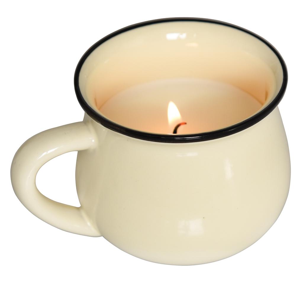 Ivory Scented Candle In A Mug | ﻿Rex London