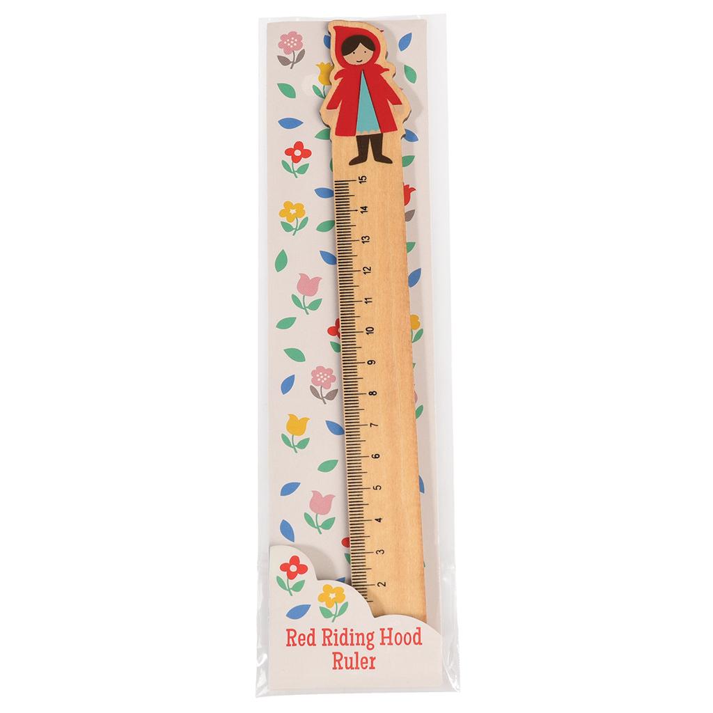 Red Riding Hood Wooden Ruler | ﻿Rex London