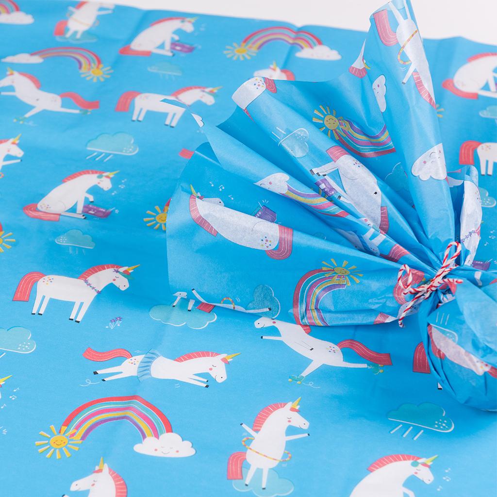 Magical Unicorn Tissue Paper (10 Sheets) | ﻿Rex London