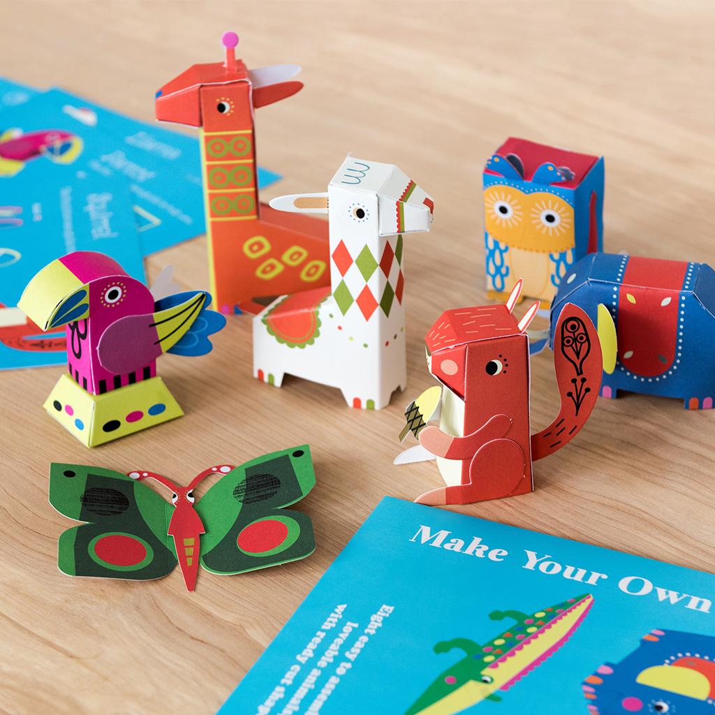 Make Your Own 3d Animals | ﻿Rex London