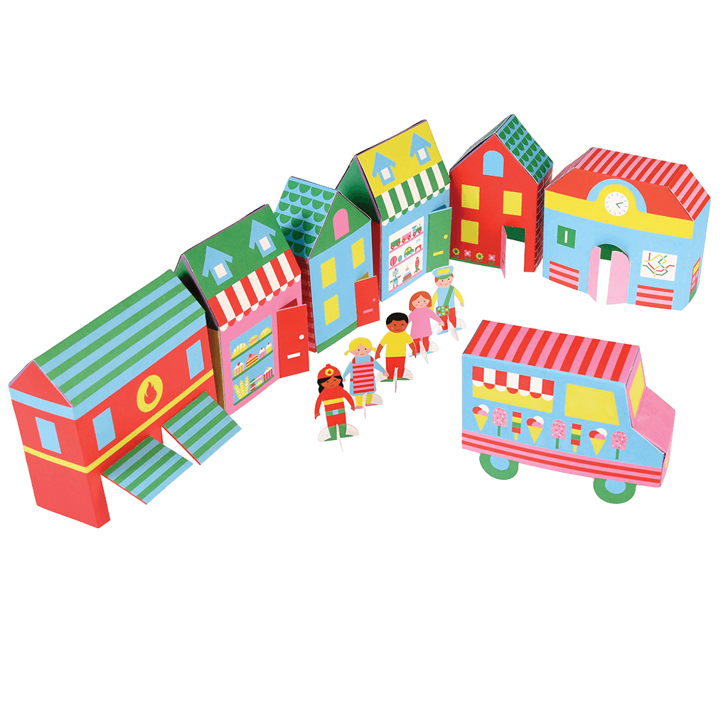 Make Your Own Cardboard Town | ﻿Rex London