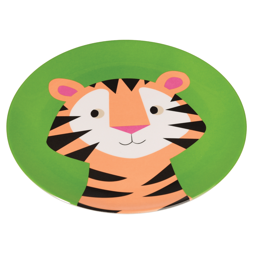 Tiger Melamine Plate | ﻿Rex London
