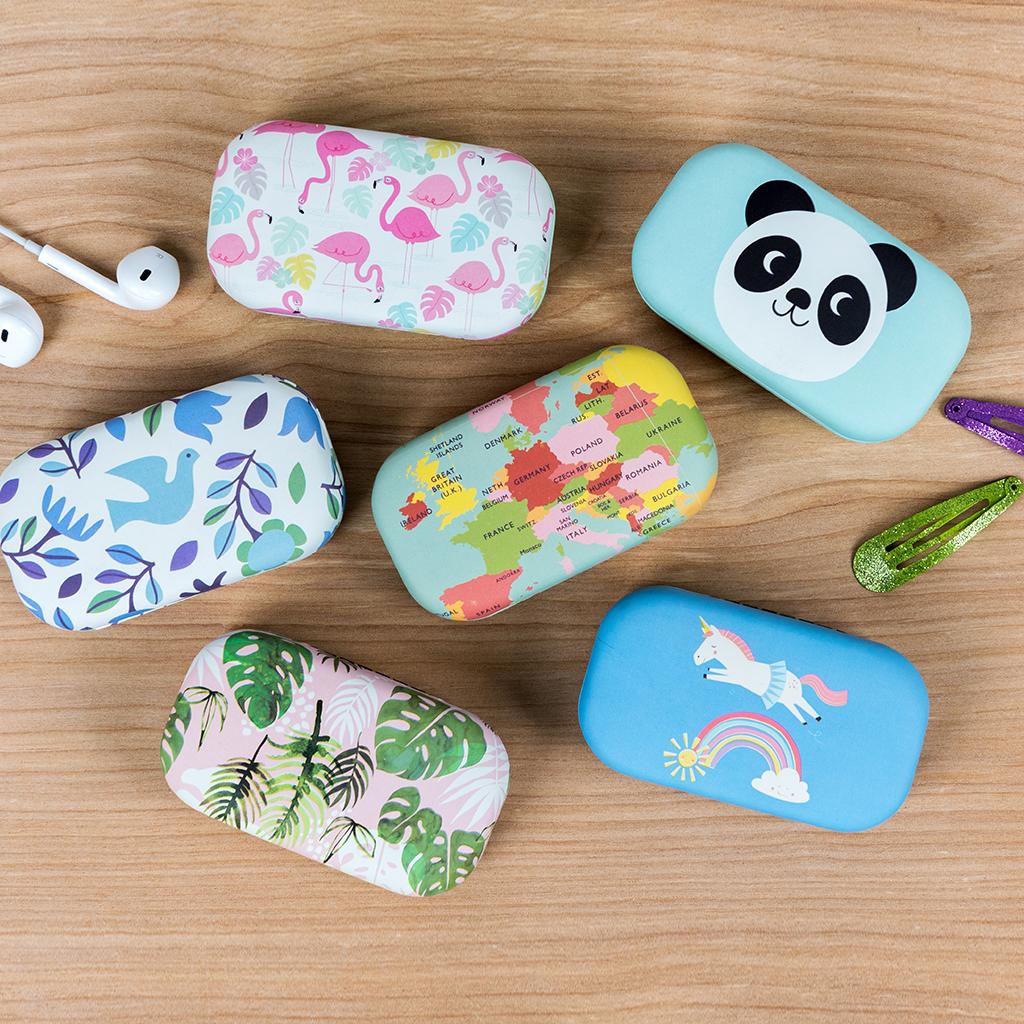 Tropical Palm Mini Travel Case | ﻿Rex London