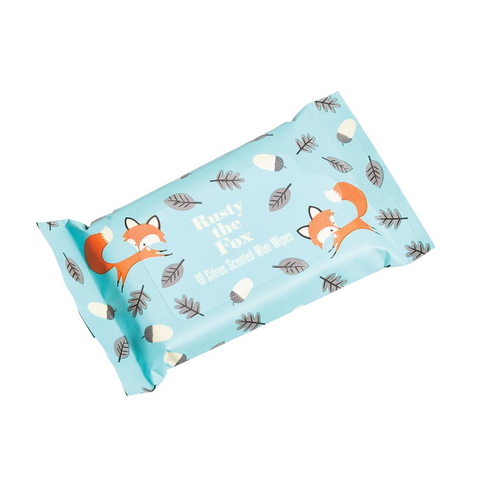 Rusty The Fox Mini Wet Wipes | ﻿Rex London