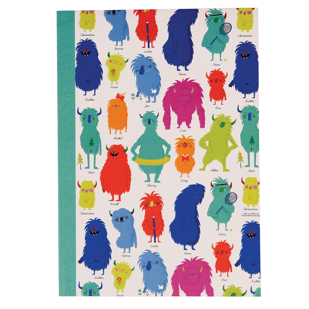 Monsters A5 Notebook | ﻿Rex London