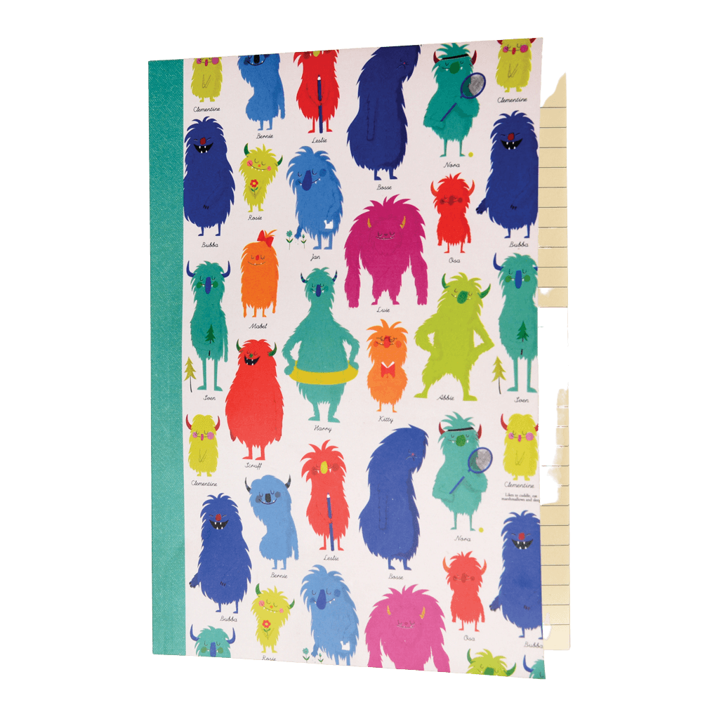 Monsters A5 Notebook | ﻿Rex London