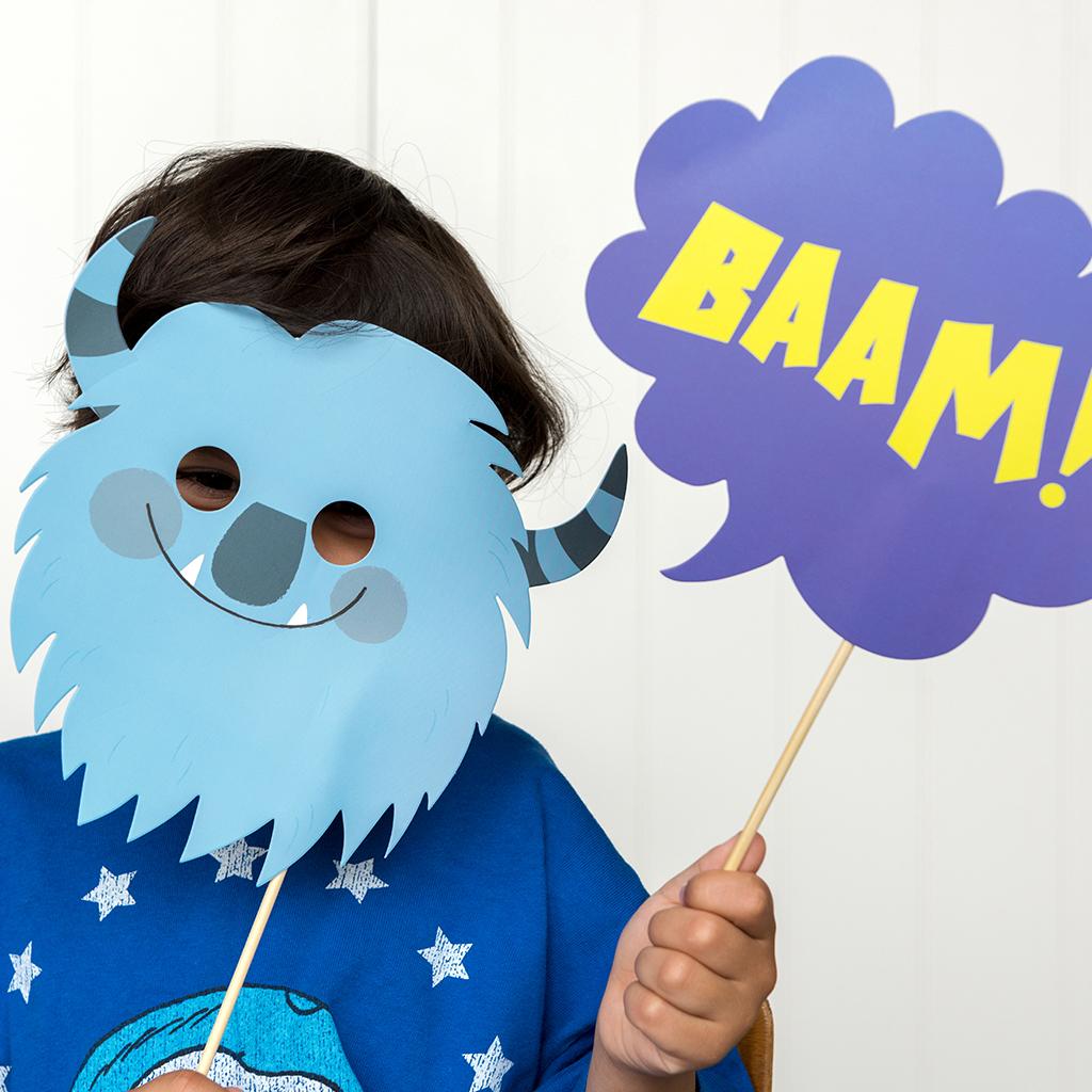 Monsters Of The World Photo Booth Props | ﻿Rex London