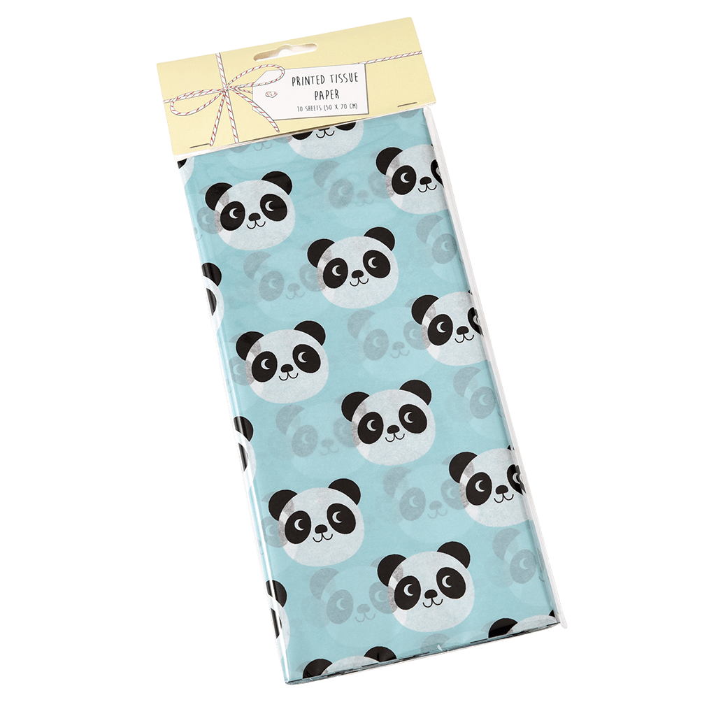 Miko The Panda Tissue Paper (10 Sheets) | ﻿Rex London