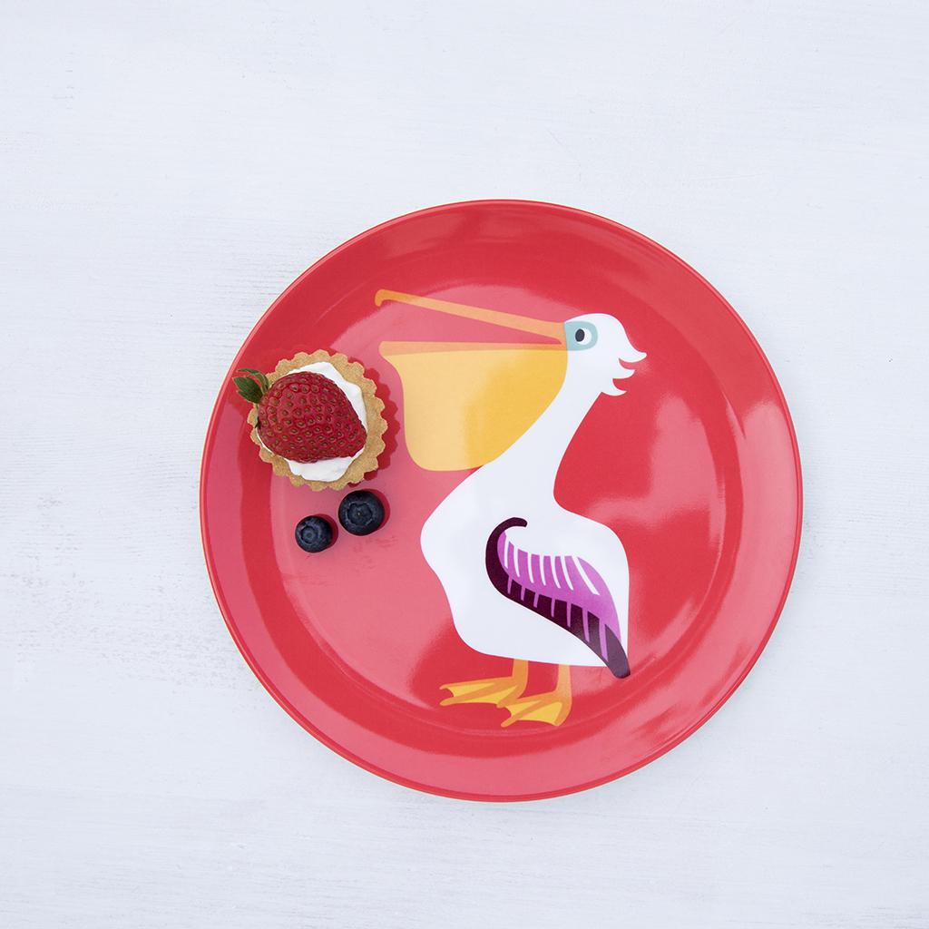 Pelican Melamine Plate | ﻿Rex London