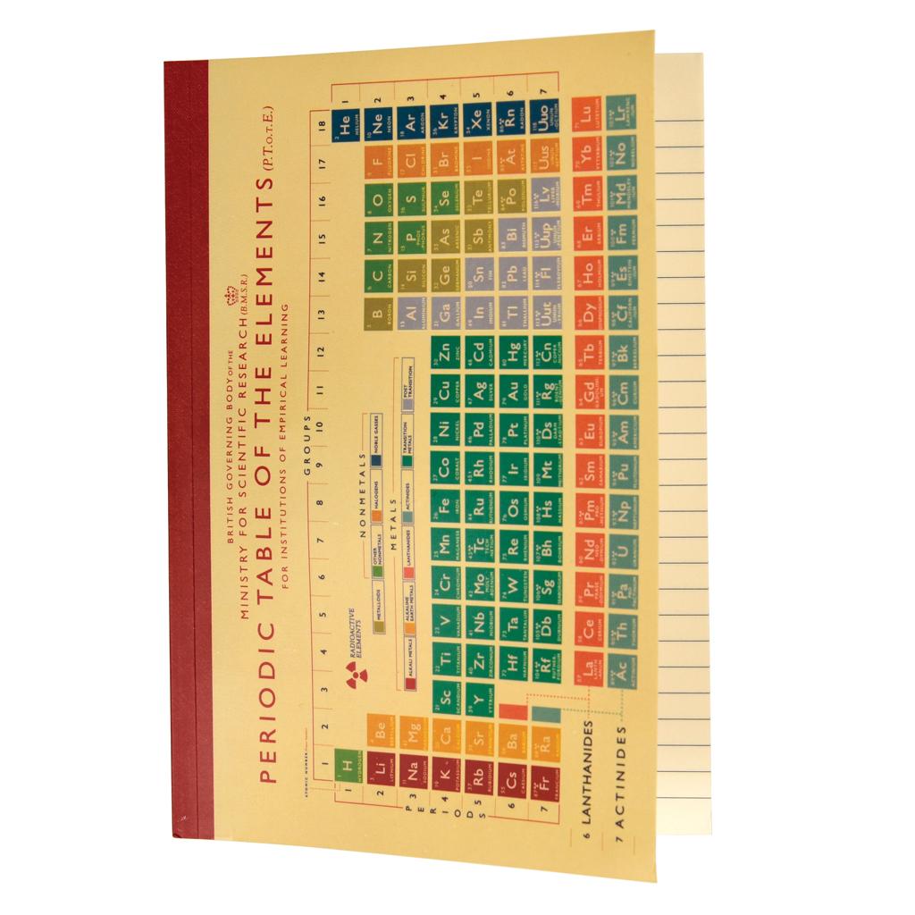 ﻿Periodic Table A5 Notebook | ﻿Rex London