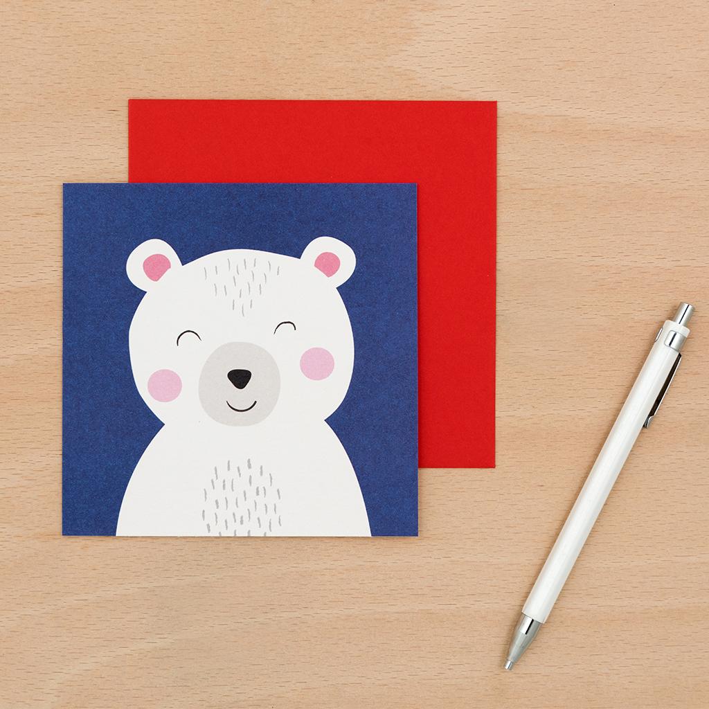 Polar Bear Animal Friend Card | ﻿Rex London