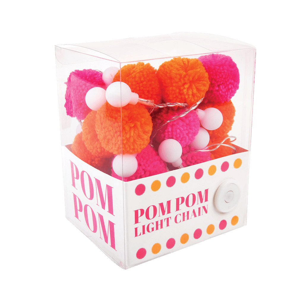 Pink Pom Pom Light Chain | ﻿Rex London