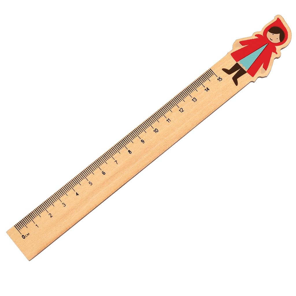 Red Riding Hood Wooden Ruler | ﻿Rex London