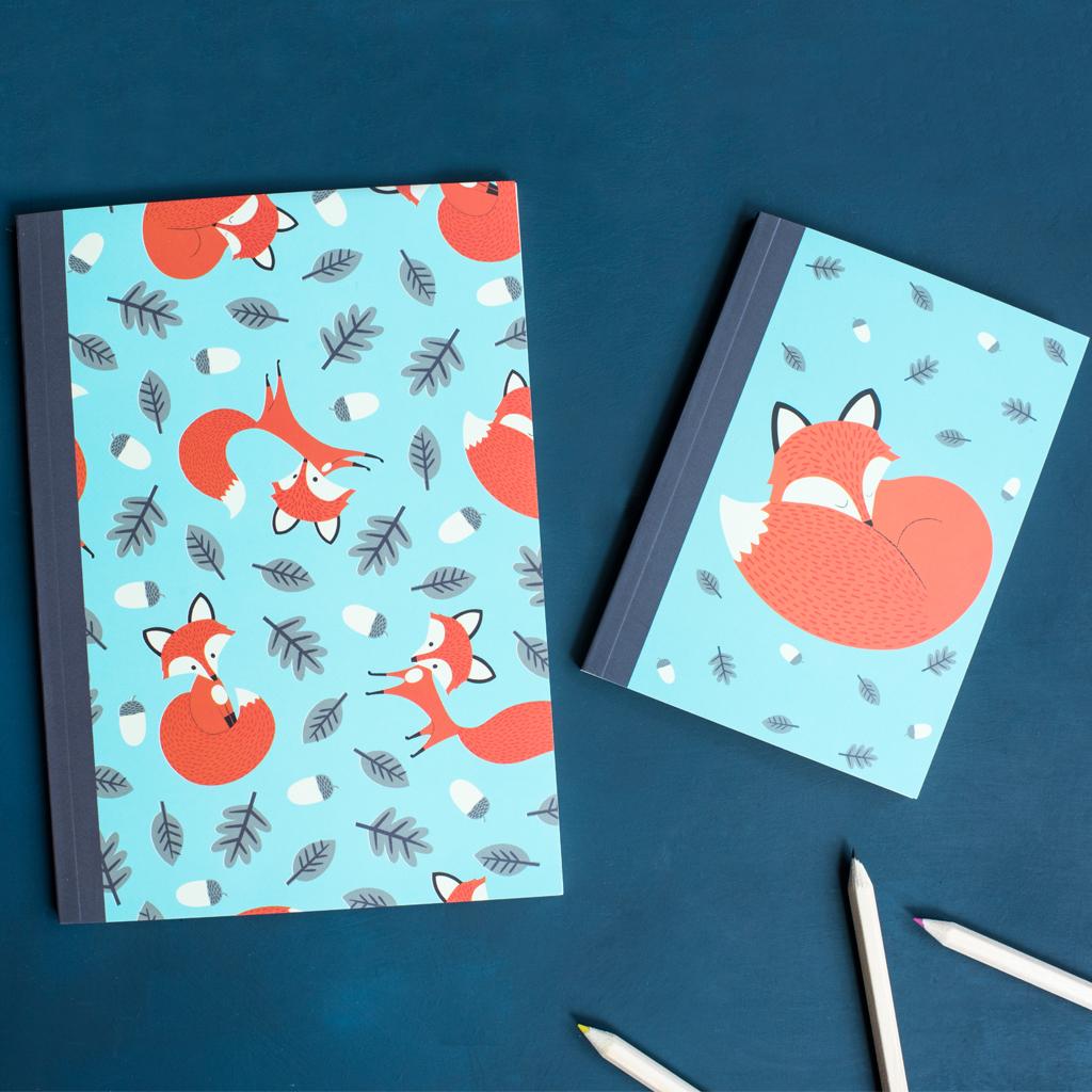 Rusty The Fox A6 Notebook | ﻿Rex London