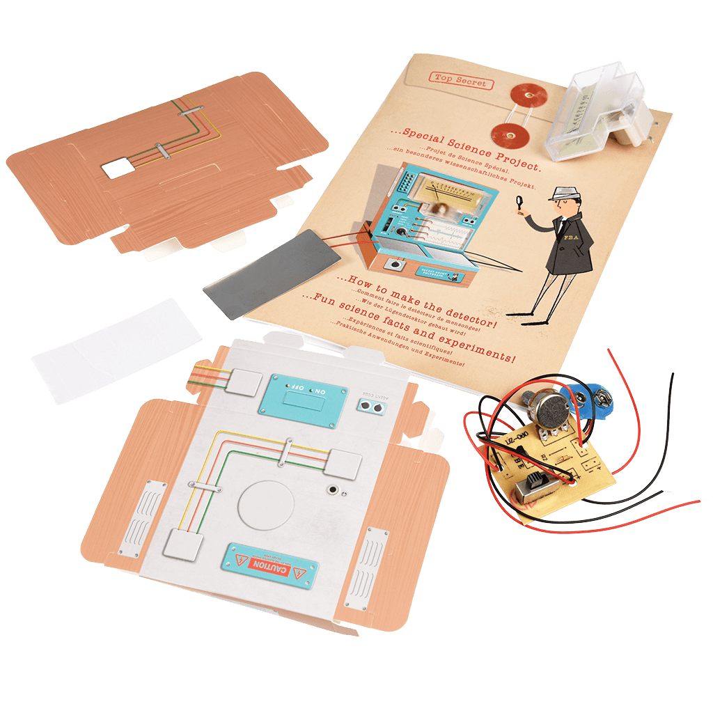 Secret Agent Lie Detector Kit | ﻿Rex London