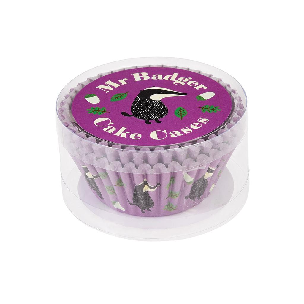 Set 50 Mr Badger Cake Cases | ﻿Rex London