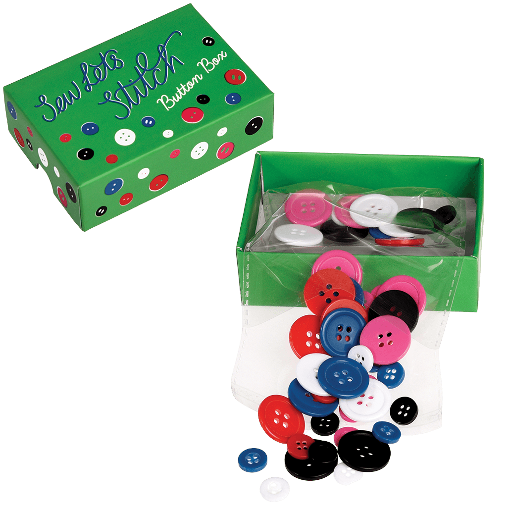 Sew Let's Stitch Button Box | ﻿Rex London