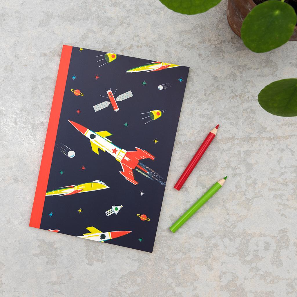 Space Age A5 Notebook | ﻿Rex London
