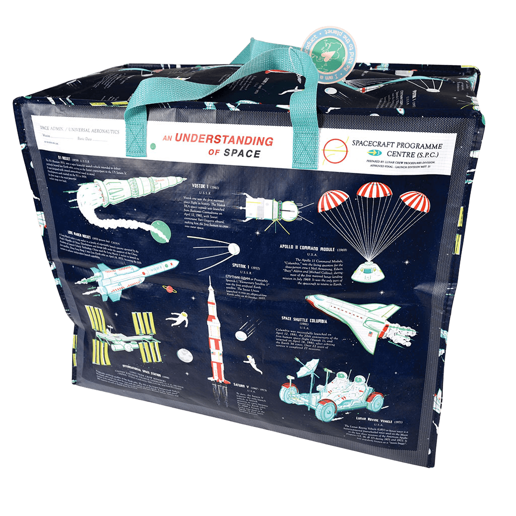 Space Age Jumbo Bag | ﻿Rex London