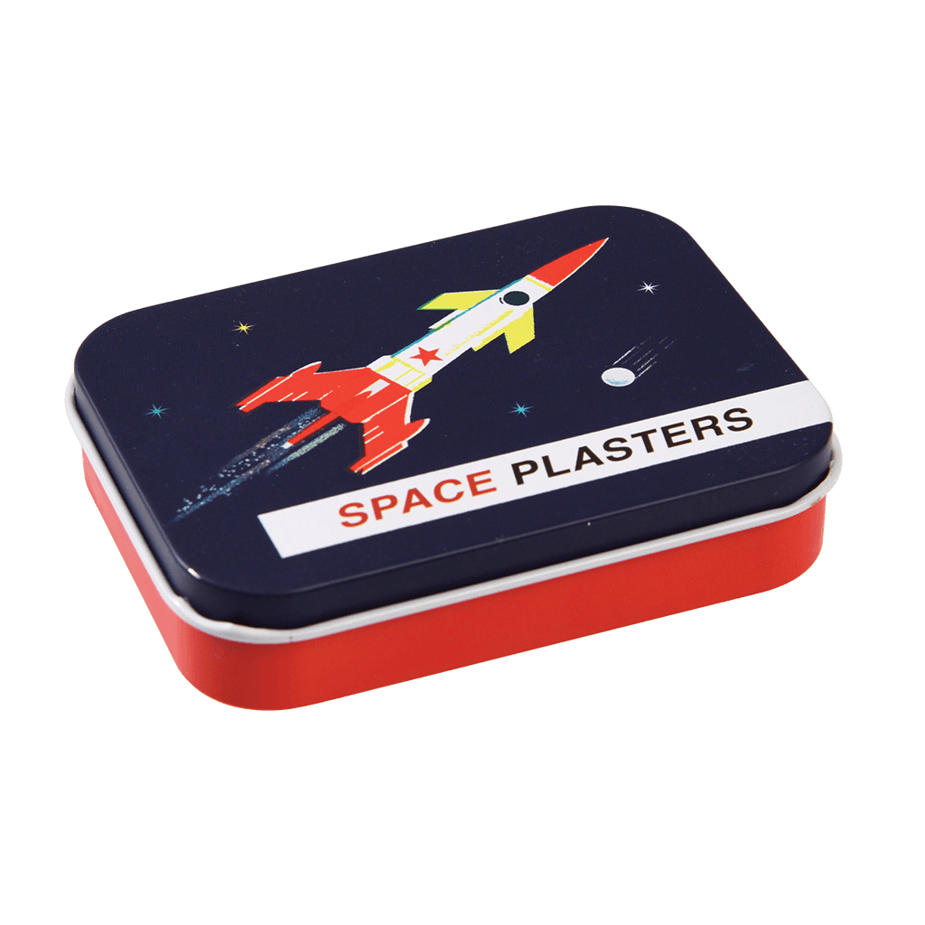 Space Age Plasters In A Tin (pack Of 30) | ﻿Rex London