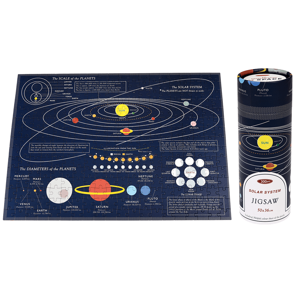Space Age 300 Piece Puzzle In A Tube | ﻿Rex London