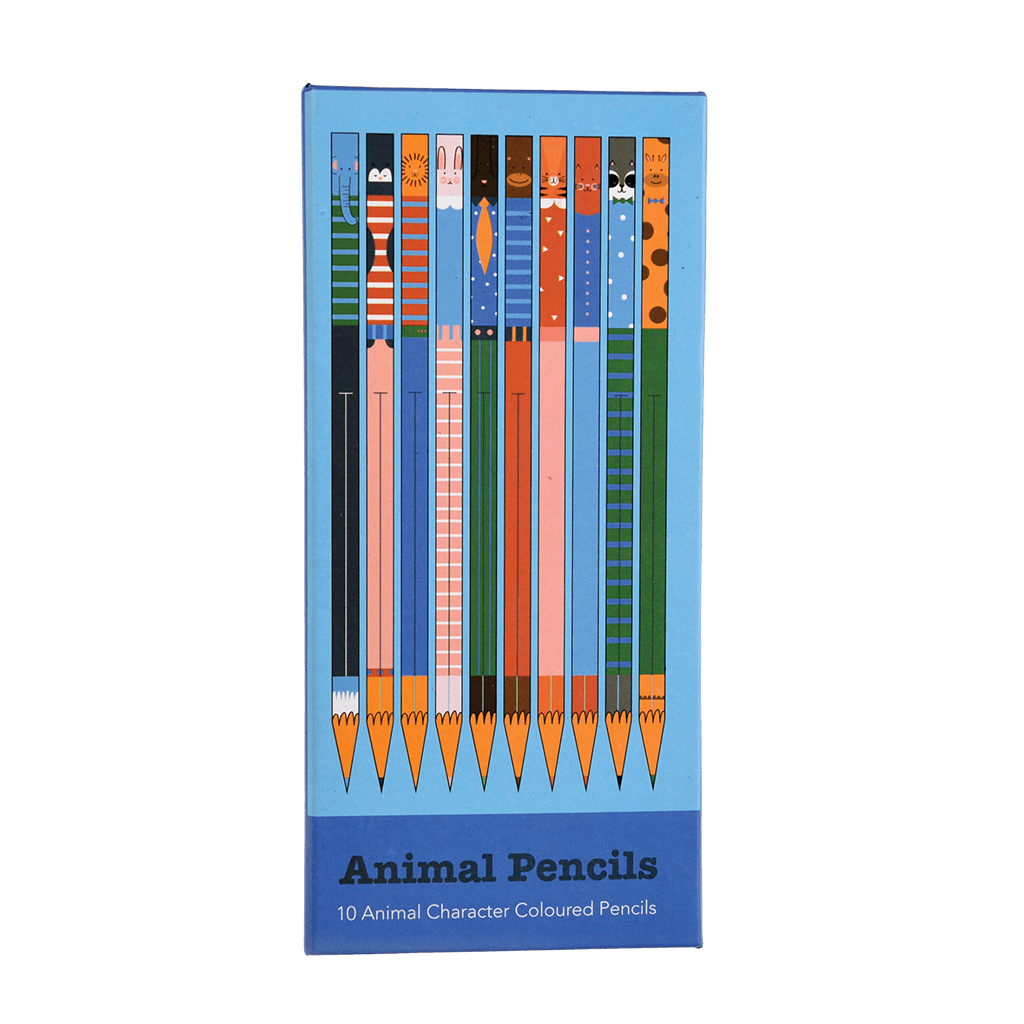 Ten Animal Colouring Pencils | ﻿Rex London