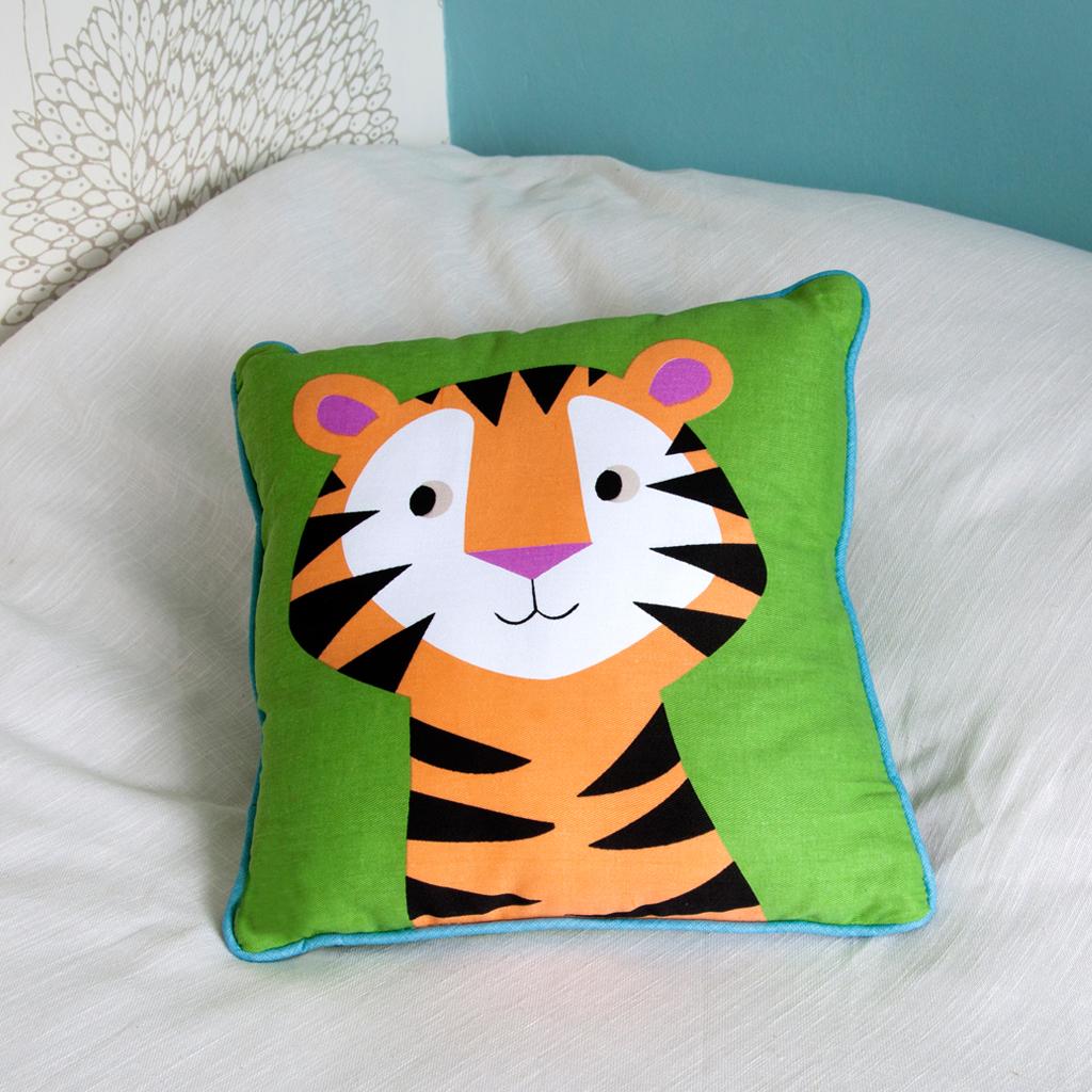Tiger Cushion | ﻿Rex London