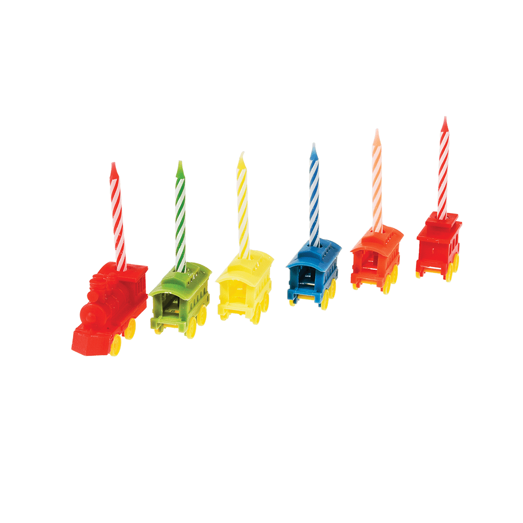 Party Train Candleholder With 6 Candles | ﻿Rex London