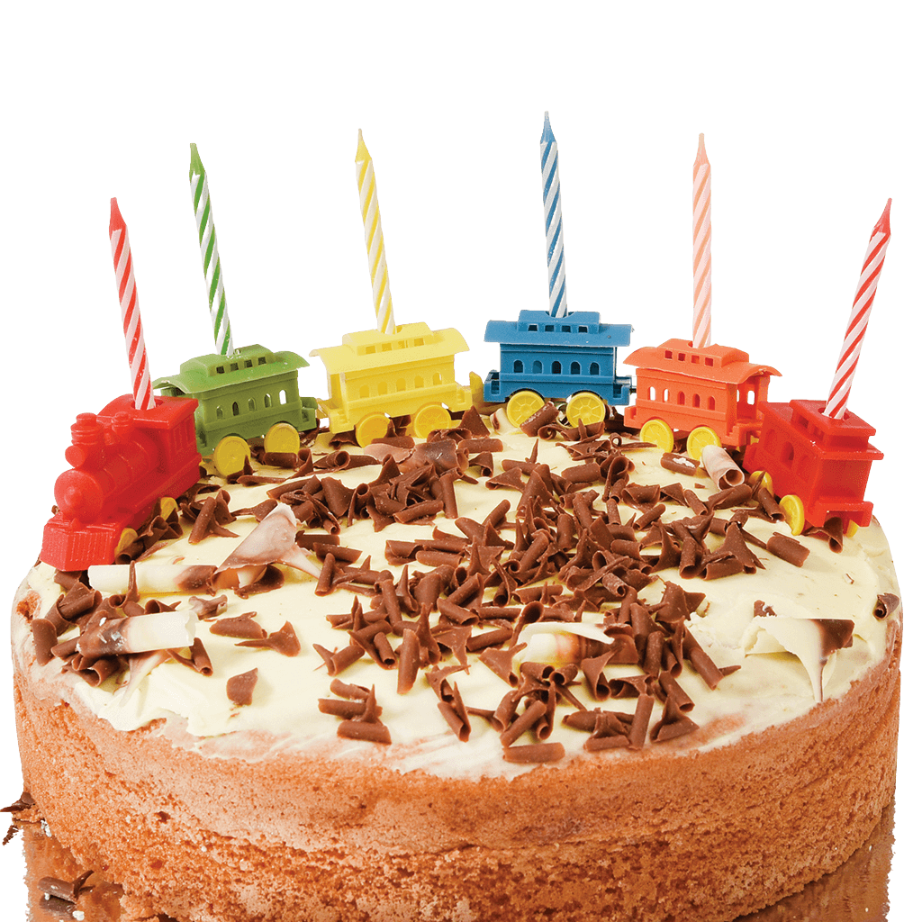 Party Train Candleholder With 6 Candles | ﻿Rex London